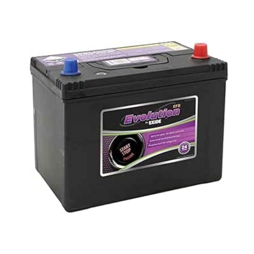Exide SSEFB-D26 Evolution 12V 680CCA 130RC 70AH Start-Stop EFB Vehicle ...